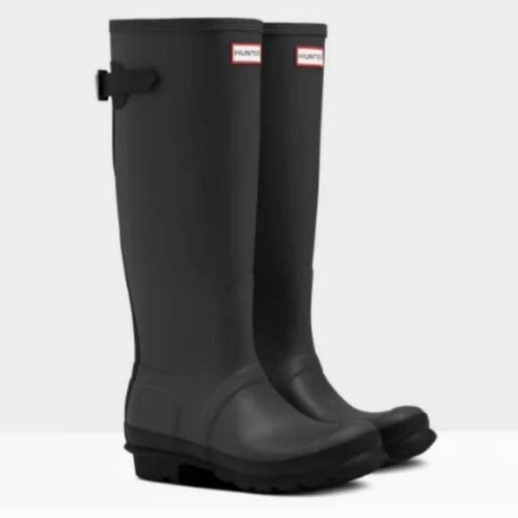 Hunter | Shoes | New Hunter Original Tall Back Adjustable Matte Luna ...